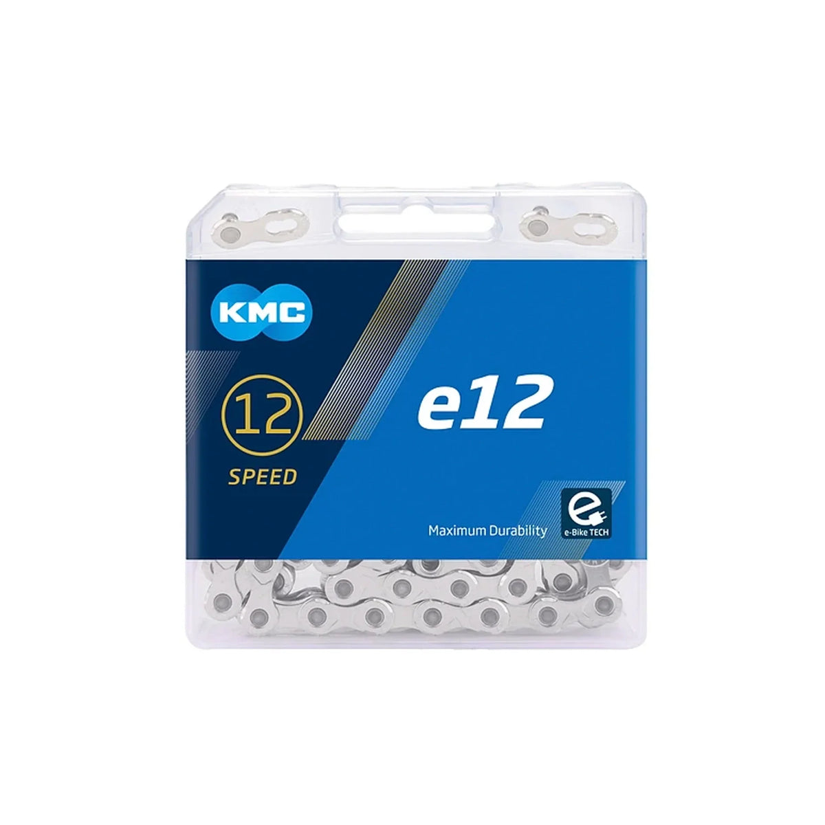 CADENA KMC E12T E-BIKE - PLATA – Alubike