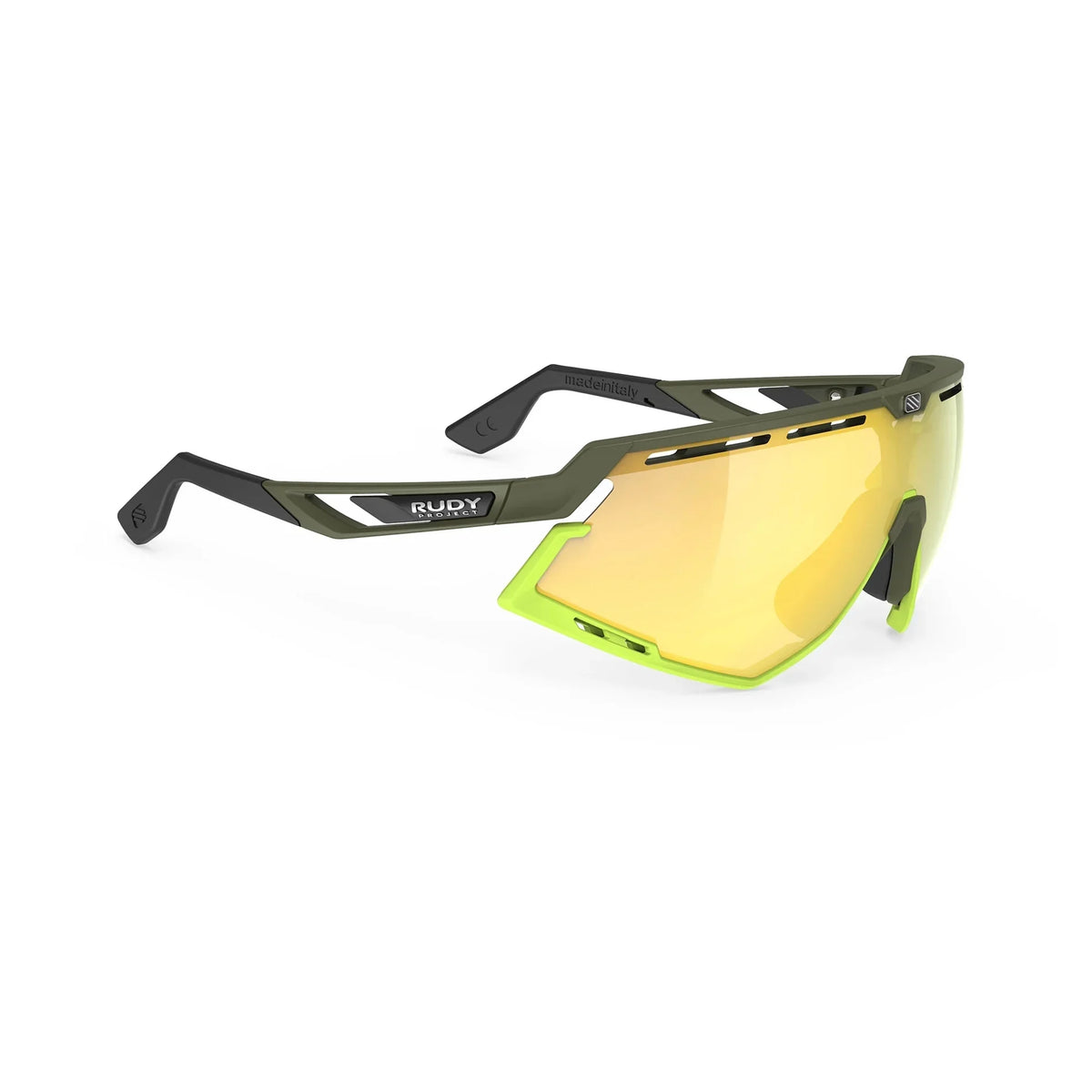 LENTES DEFENDER / OLIVE MATTE MICA MULTI-L YELLOW – Alubike